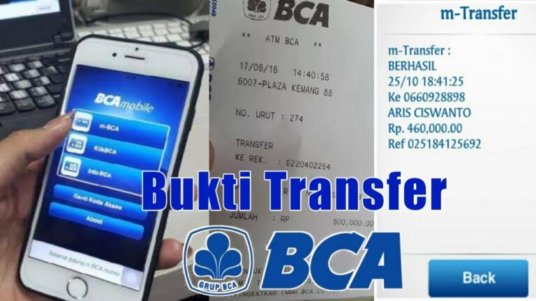 Bukti Transfer BCA – Finance